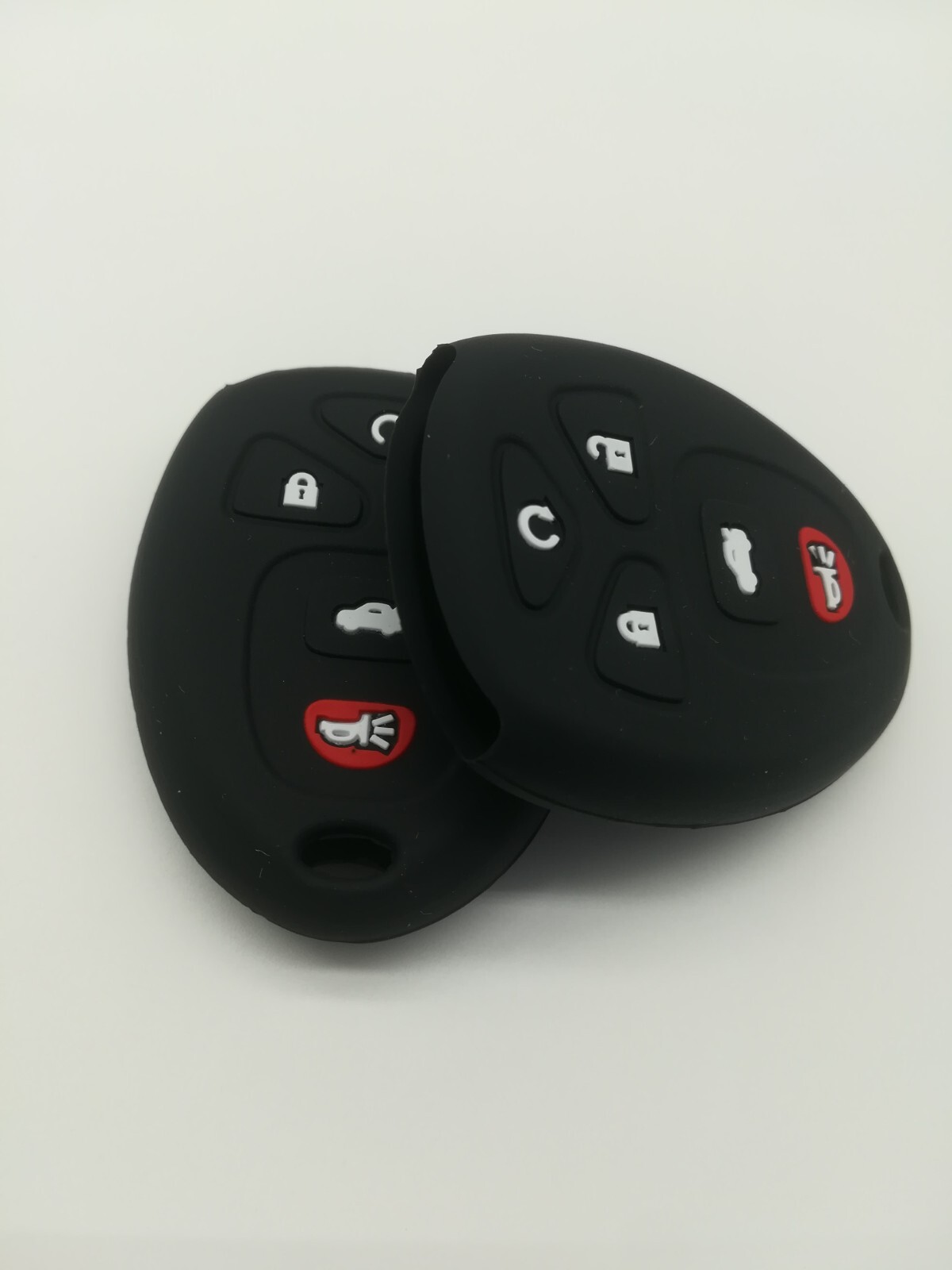 2*Silicone Fob key cover For Chevrolet Suburban Tahoe GMC Yukon ...