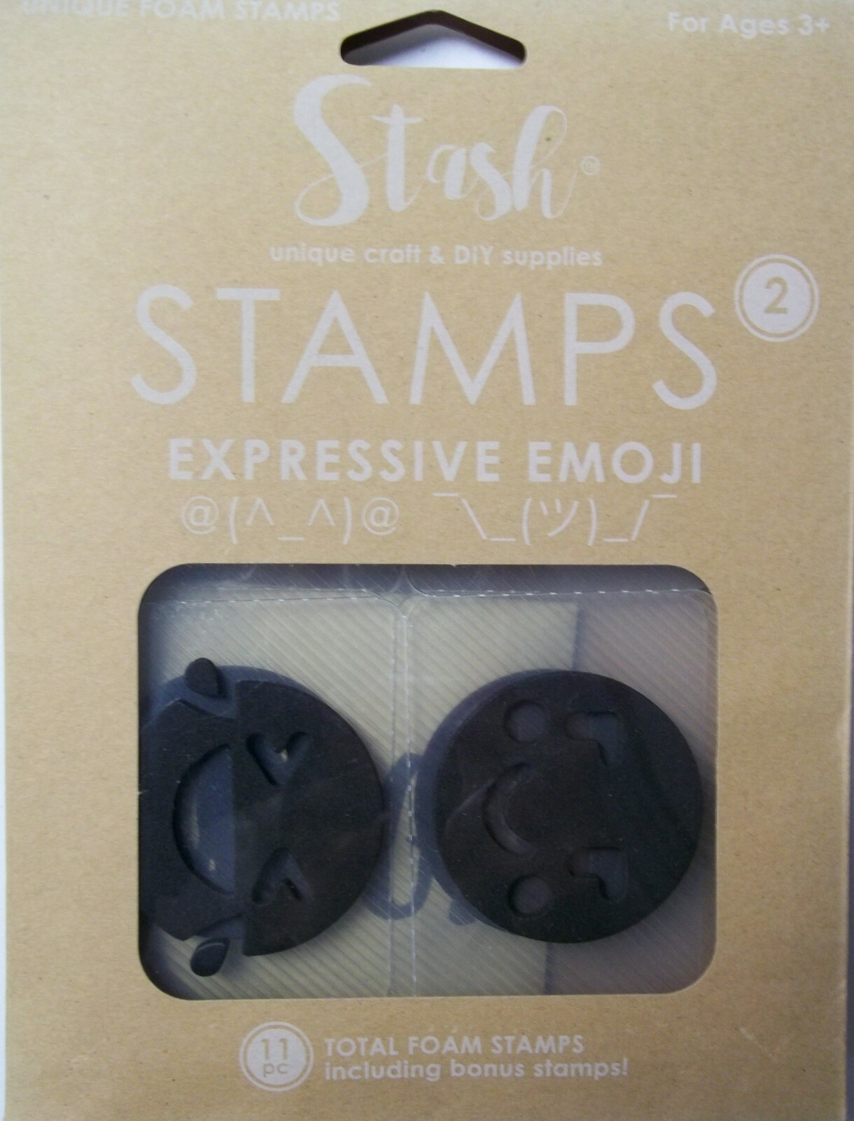 Stash Stamps Set of 11 Emoji Stamps Foam mounted on Plastic Ages 3 + | eBay