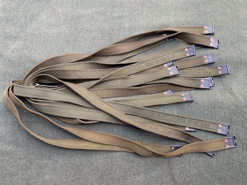 Original British Army Nylon Webbing L1A1 SLR Rifle Sling Olive Green ...