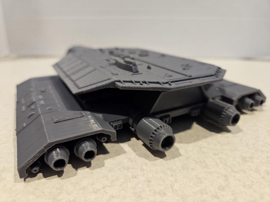 Prometheus Daedalus 3d Printed 10 In Model Grey Fully Assembled | eBay