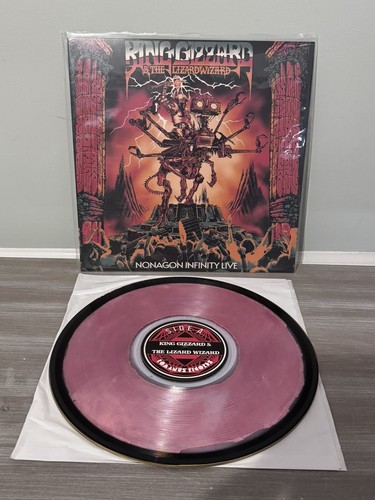 King Gizzard Nonagon Infinity Live Glow in The Dark Sand Filled 🆕🎙️ | eBay