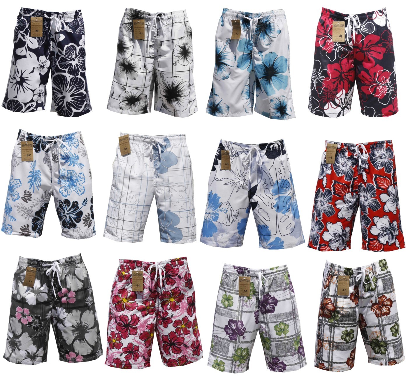 BADE SHORT SHORTS BERMUDA BADEHOSE L3334-01 in S M L XL XXL XXXL | eBay.de