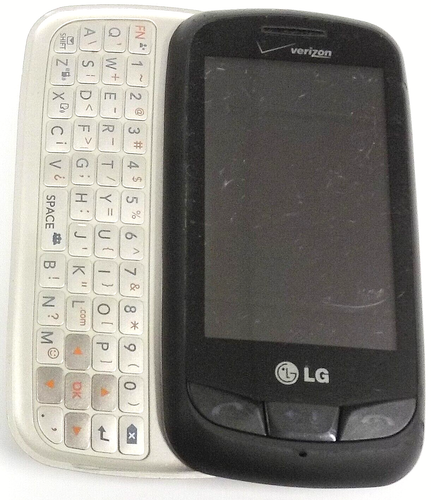 LG Cosmos Touch VN270 - Black & Silver ( Verizon ) Cellular Full ...