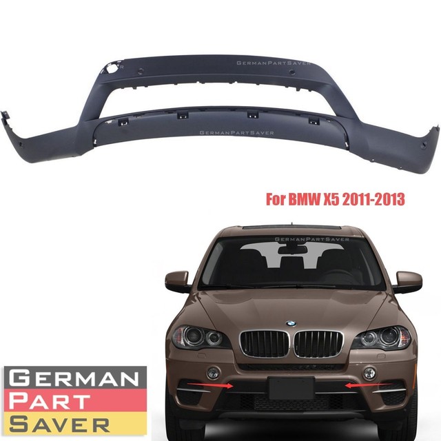 2pcs Front Bumper Lower Grille Cover ＆ Chrome Trim For BMW X5 E70 X6 ...