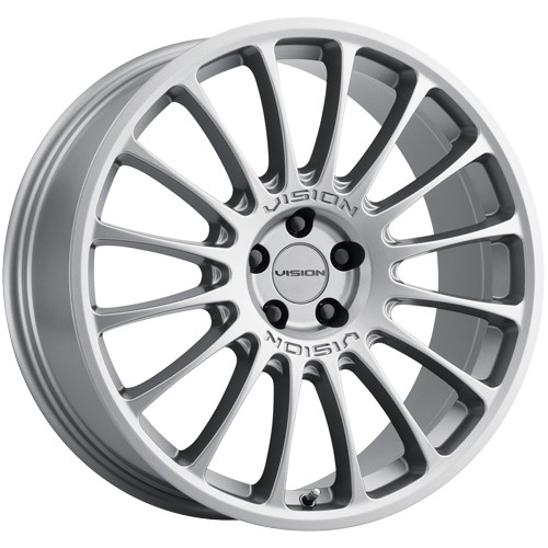 (Set of 4) Vision 477 Monaco 18x8 5x120 +38mm Gunmetal Wheels Rims 18 ...
