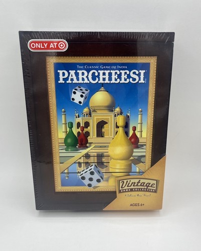NEW 2011 MB Games Board Game Parcheesi Vintage Game Collection Wooden ...