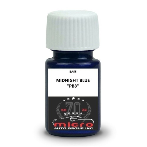 Chrysler Dodge Midnight Blue PB8 Touch up Paint With Brush 2 Oz SHIPS ...