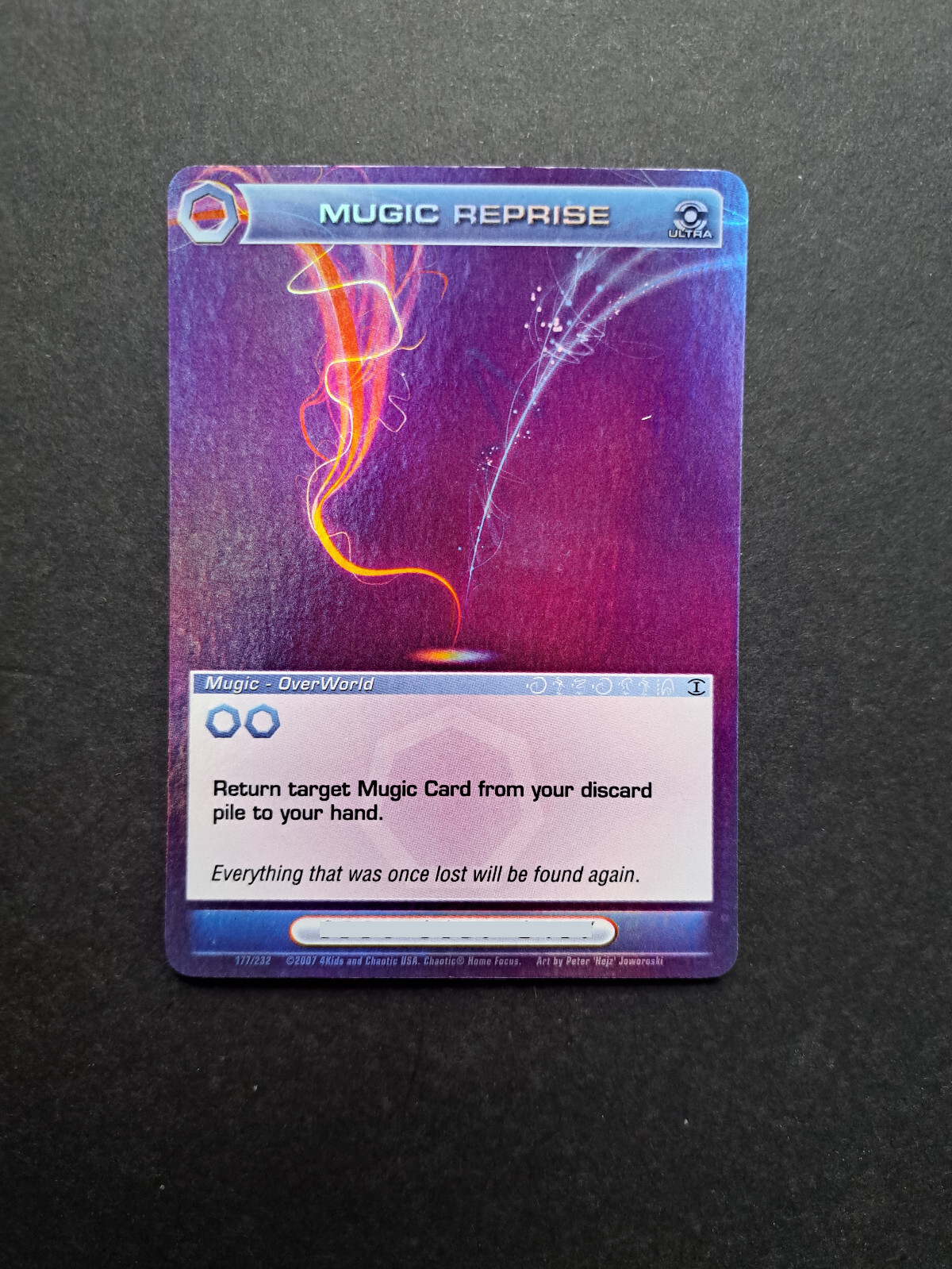 * Mugic Reprise Ultra Rare 1st Edition Foil Mugic Dawn of Perim Chaotic ...