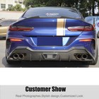 For BMW 8 Series G16 M850i M-Sport 2018-23 Real Carbon Rear Bumper ...