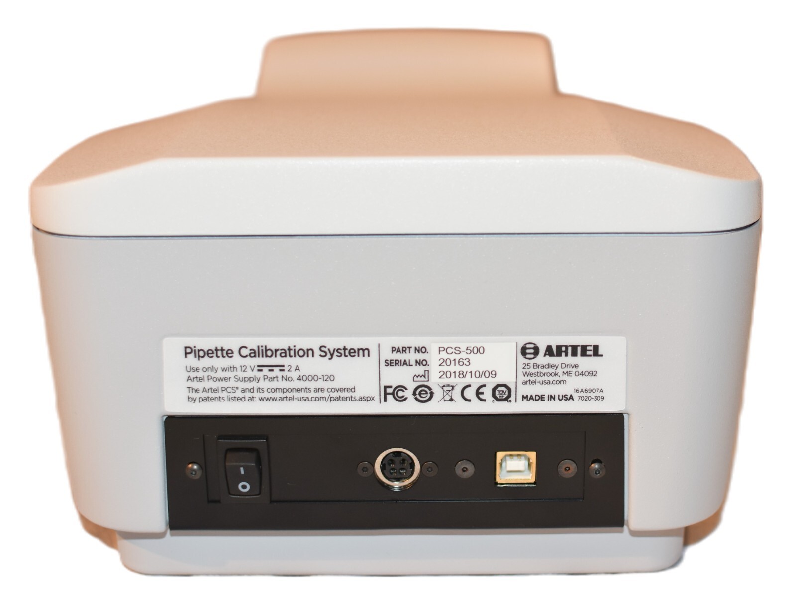 Unused Artel PCS-500 Pipette Calibration System with Brother label ...