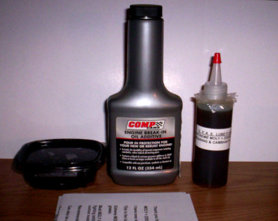 Engine Assembly Lube KIT- ZDDP Moly Grease Sticky Oil Comp Cams Cam ...