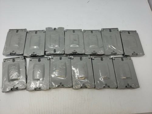 Lot of 13 Orbit 1C-U 1-Gang Device Cover Heavy-Duty Die Cast Metal | eBay