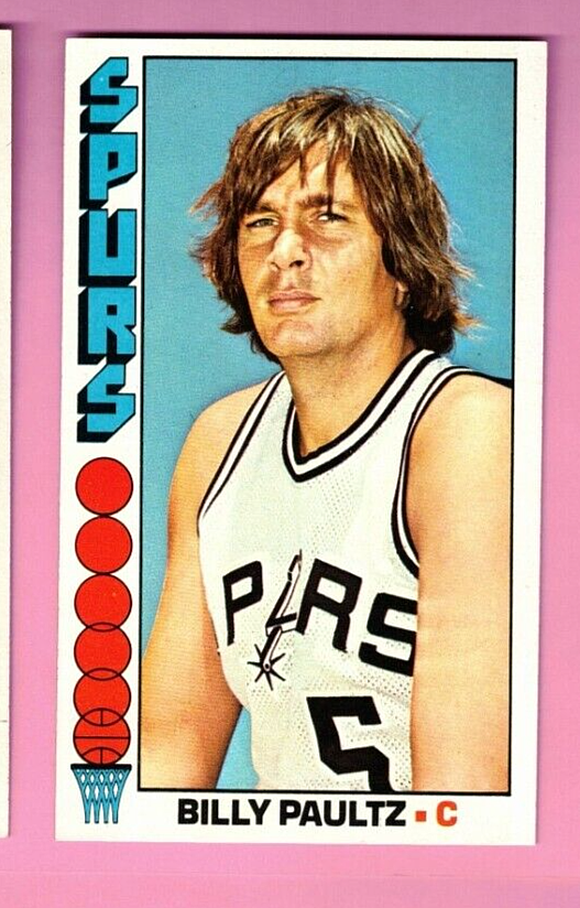 BILLY PAULTZ 1976-77 TOPPS #19 SPURS NM | eBay