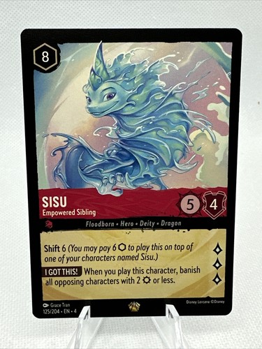 Sisu, Empowered Sibling 125/204 Legendary - Disney Lorcana Ursula’s Return | eBay
