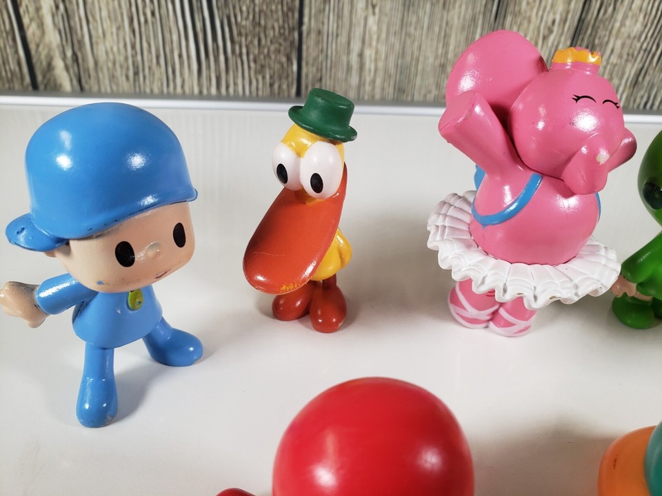 Pocoyo Figure Toy Elly Pato Loula Nina Sleepy Bird Fred Childrens Show ...