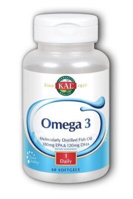 Kal Omega-3 Fish Oil 60 Softgel | eBay