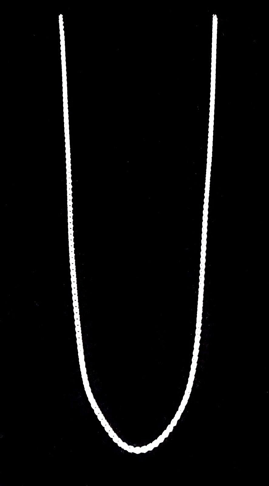 2.5MM Solid 925 Sterling Silver Italian SPIGA/WHEAT Rope CHAIN Necklace ...