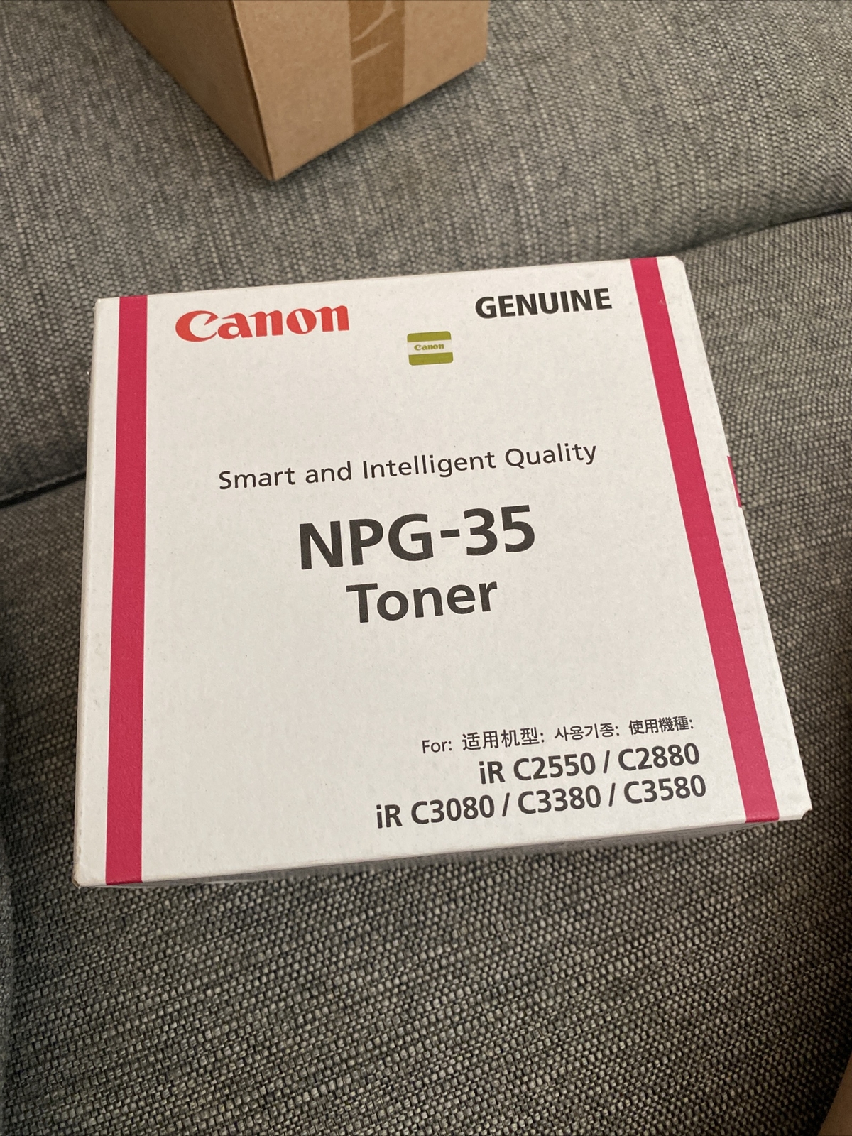 GENUINE Canon NPG-35 MAGENTA Toner, C2550 C2880 C3080 C3380 C3580 NEW ...