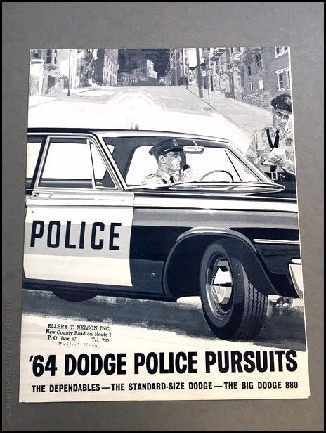 Vintage Dodge Police Vehicles