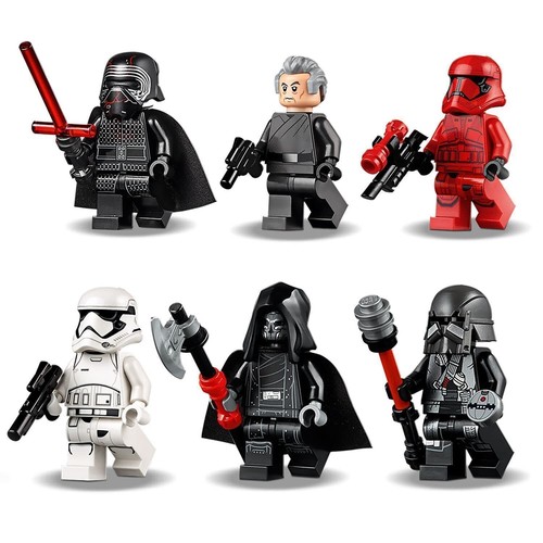 LEGO Star Wars Minifigures From Set 75256 Knights of Ren, Kylo, Pryde ...