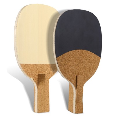 Cypress Wood Table Tennis Racket with Thick Core Treatment for ...