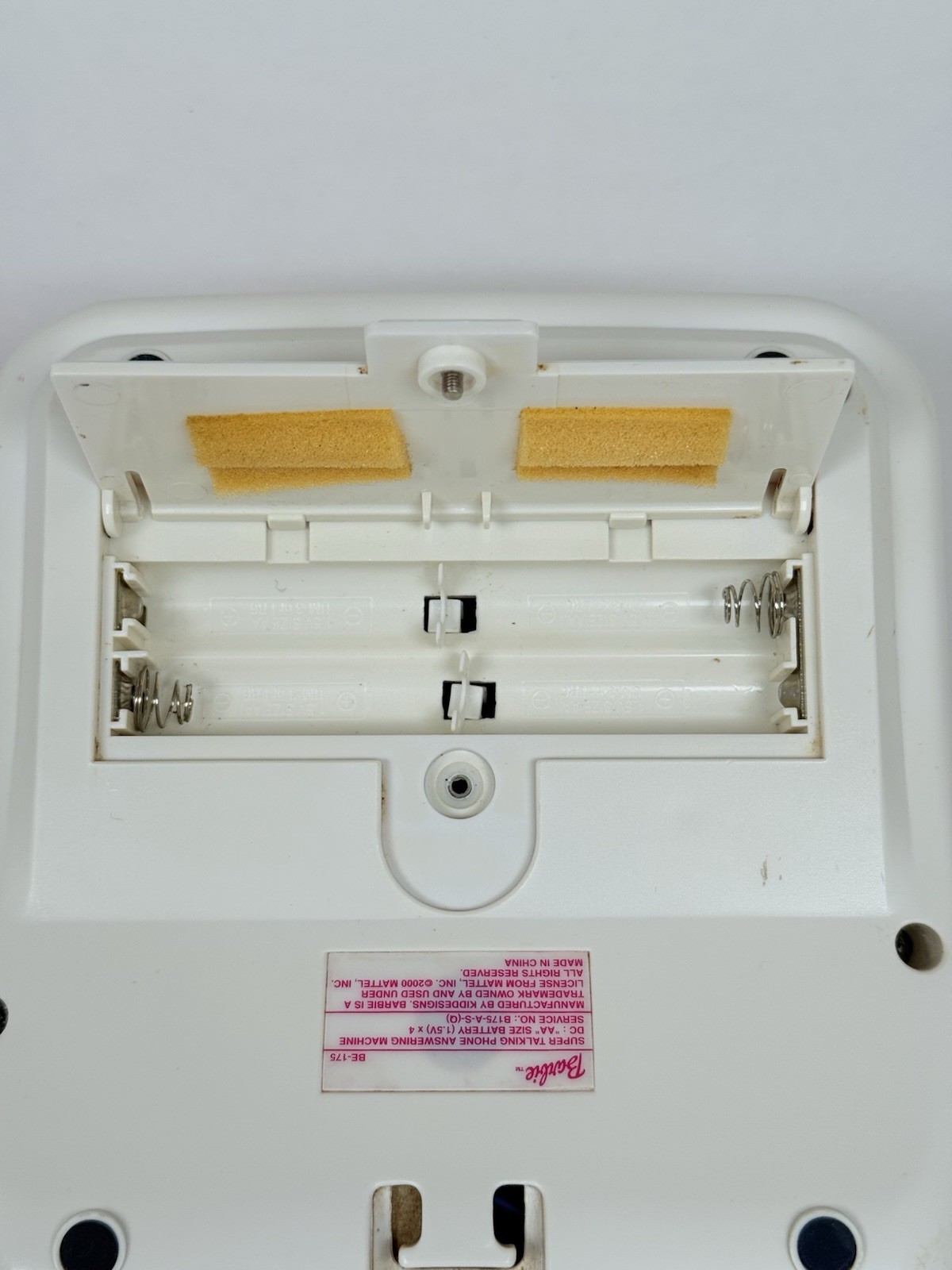 Barbie Super Talking Phone Answering Machine 1996 Tested And Working ...