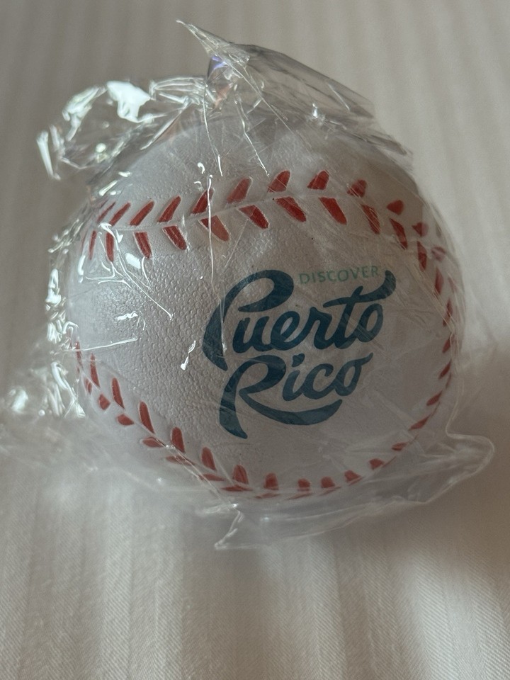 2026 World Baseball Classic Logo Baseball WBC Stress Ball Puerto Rico ...