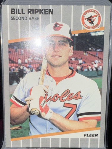1989 Fleer Billy Ripken #616 FF ERROR CARD GOOD CENTERING 💎🔥 | eBay