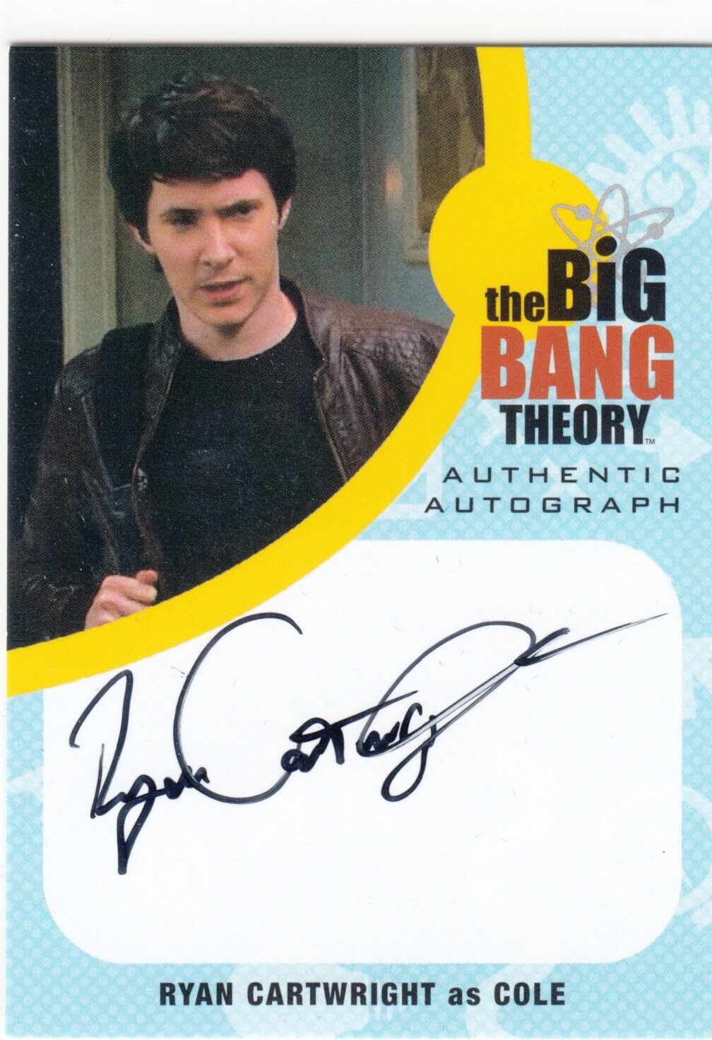 2016 Cryptozoic Big Bang Theory Autograph #RC1 Ryan Cartwright as Cole ...