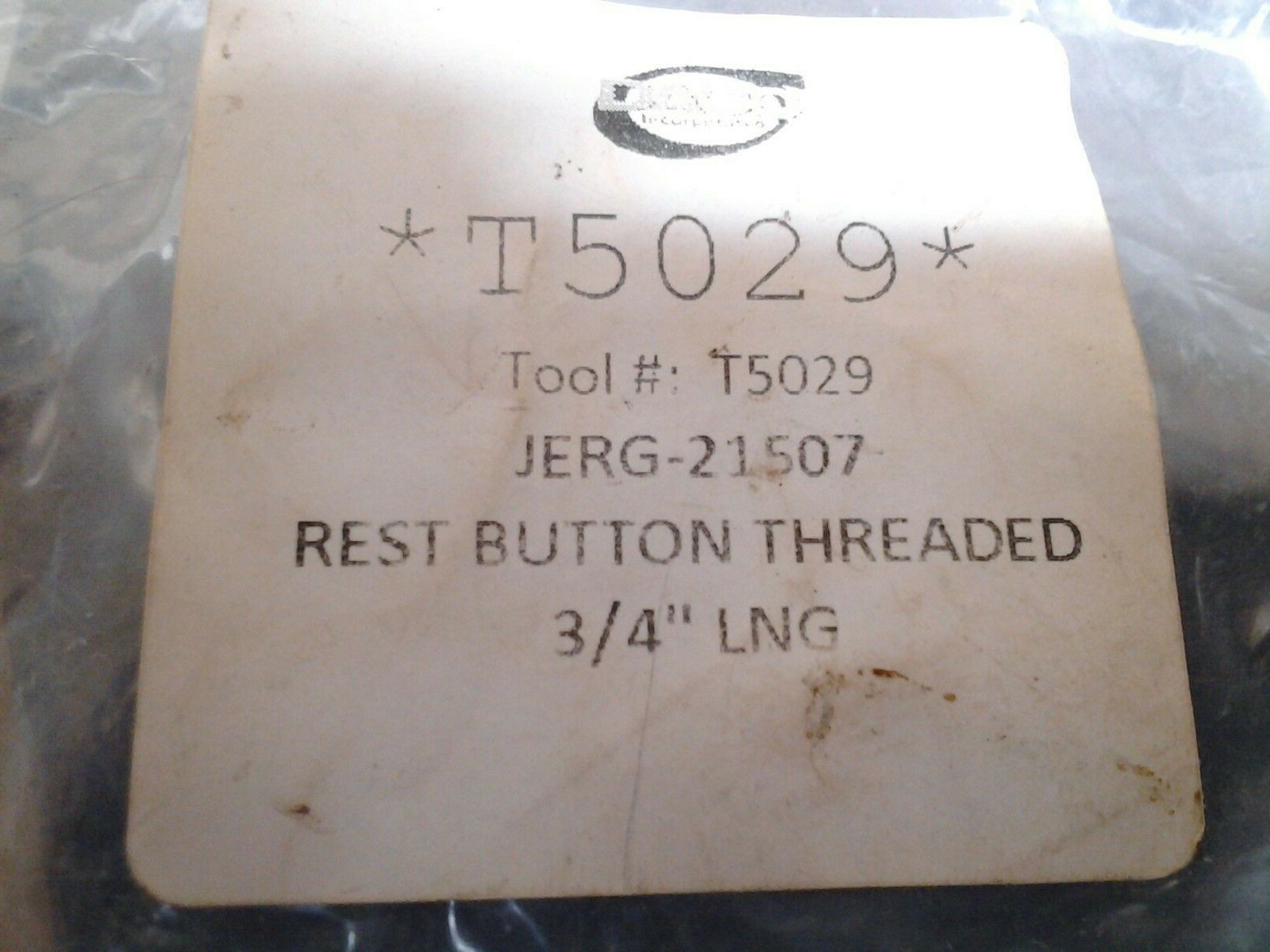 JERGENS JERG-21507 T5029 - PACK OF 21 - Threaded 3/4 REST BUTTONS MS-7 ...