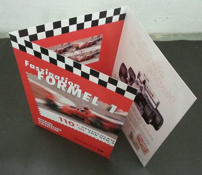 Germany Formula 1 Car Racing 1999 F1 Ferrari (folder) *rare | eBay