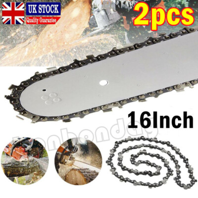 2PCS Chainsaw Chain for 16" Bar 3/8LP 56DL Replace Fits Stihl MS180 ...
