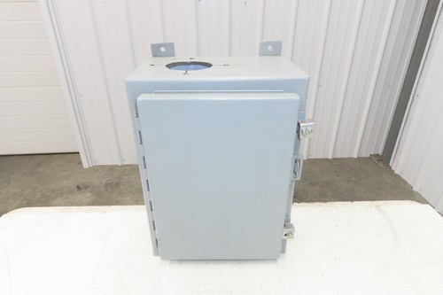 Hoffman A161208LP Electrical Enclosure 16x12x8" JIC Box Backplate Type ...