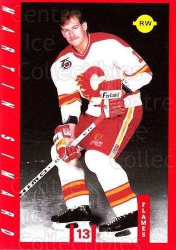 1991-92 Calgary Flames IGA #20 Martin Simard | eBay