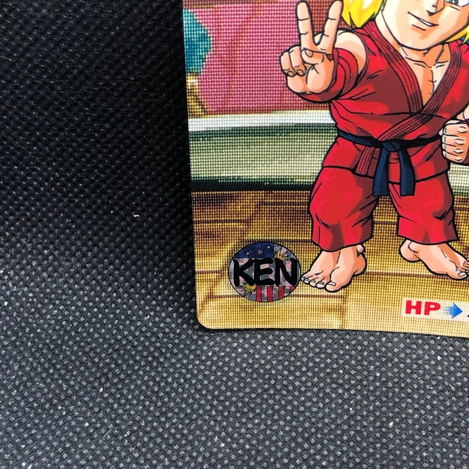 Ken Street Fighter Ⅱ Capcom Bandai TCG Card 1992 No.29 japanese Japan F ...