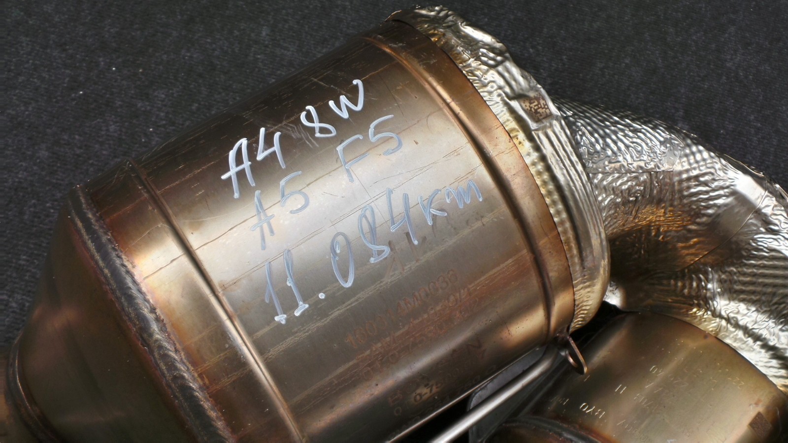 Audi A4 8W A5 F5 DPF Dieselpartikelfilter Partikelfilter Kat 11084 km ...