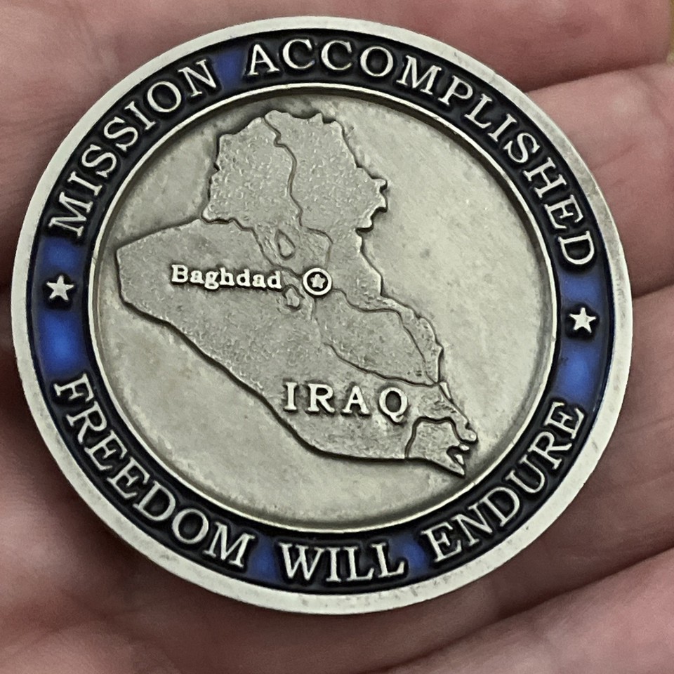operation iraqi freedom Mission A complete Coin | eBay