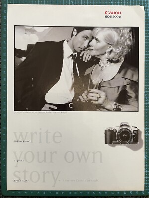 Canon EOS 500n Camera A4 Poster/Magazine Advertisement | eBay UK