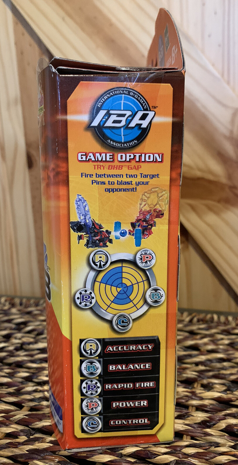 Battle B-Daman Rekuso DHB Direct Hit Action Figure Toy Rapid Fire 2005 ...