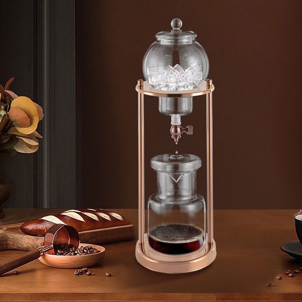 Iced Coffee Dripper Cold Brew Drip Tower Coffee Maker Stainless Steel ...