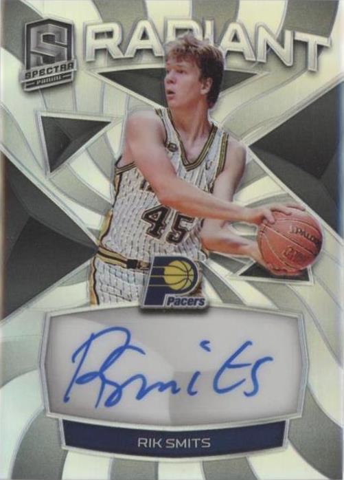 2018-19 Panini Spectra - Radiant Signatures Rik Smits #RS-RKS /75 (AU ...