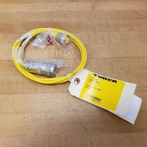 Turck C.D0205.01H.MF.00 U2-27002 Robot I/O Power Cable 23 Pin Male to 5 ...