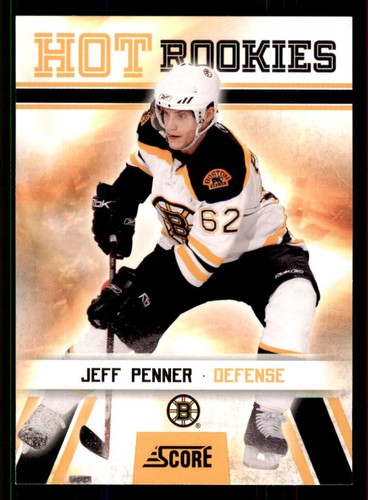 2010-11 Score #537 Jeff Penner Boston Bruins RC | eBay