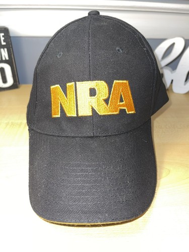 NRA Mens Black Baseball Hat Adjustable Flag | eBay