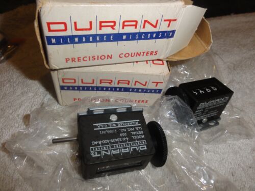 EATON DURANT Precision Rotary Counter 4-X-33429-400-R-AC Lot of 2 NEW ...