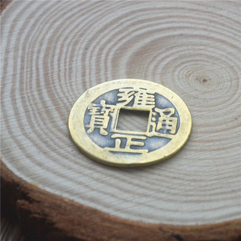 Copy Ancient Emperors Copper Coins Crafts DIY Chinese Knot Accs 24mm 10 ...