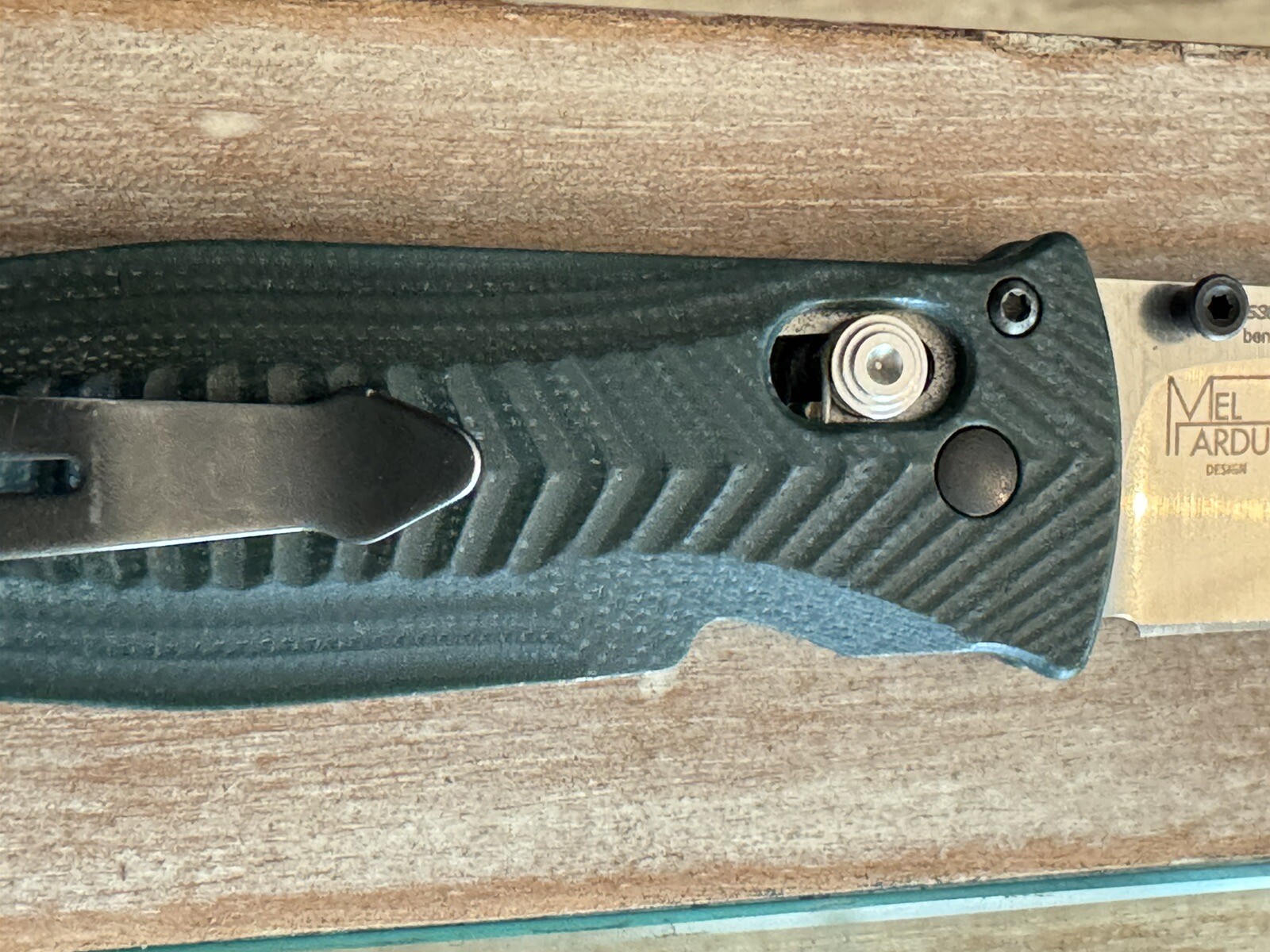 Benchmade 531 Mel Pardue G10 Axis Lock SV30 Folding Pocket Knife. Rare ...