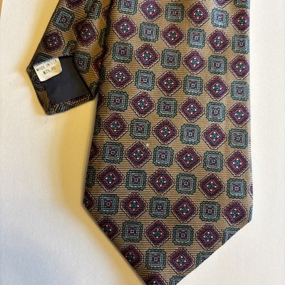 Vintage Norseman 100% Silk Neck Tie Mod Abstract Made in USA, Original ...