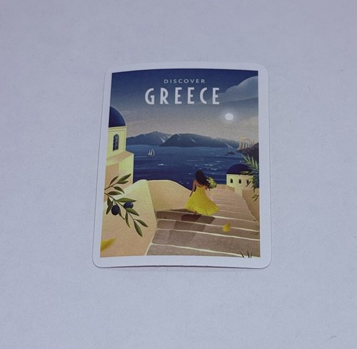 Greece Sticker Santorini Travel City Tour Art Decal Vinyl Souvenir Tc6 ...