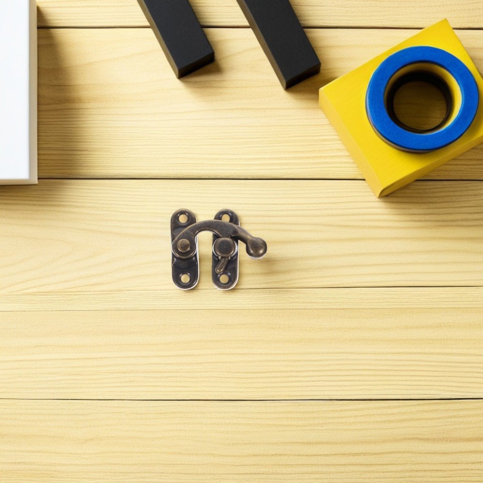 50pcs Box Latch: Decorative Vintage Lock Retro Hasp Latch for Wooden ...